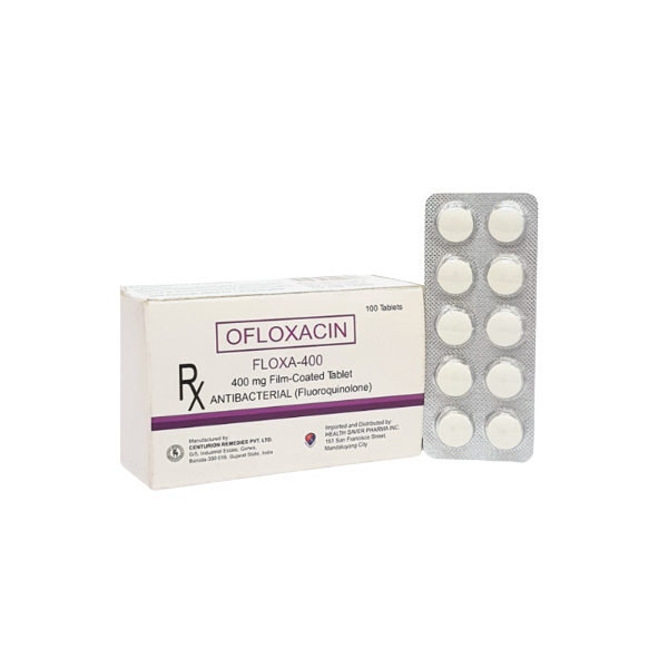 FLOXA-400 Ofloxacin 400mg Tablet 1's price in the Philippines | MedsGo ...
